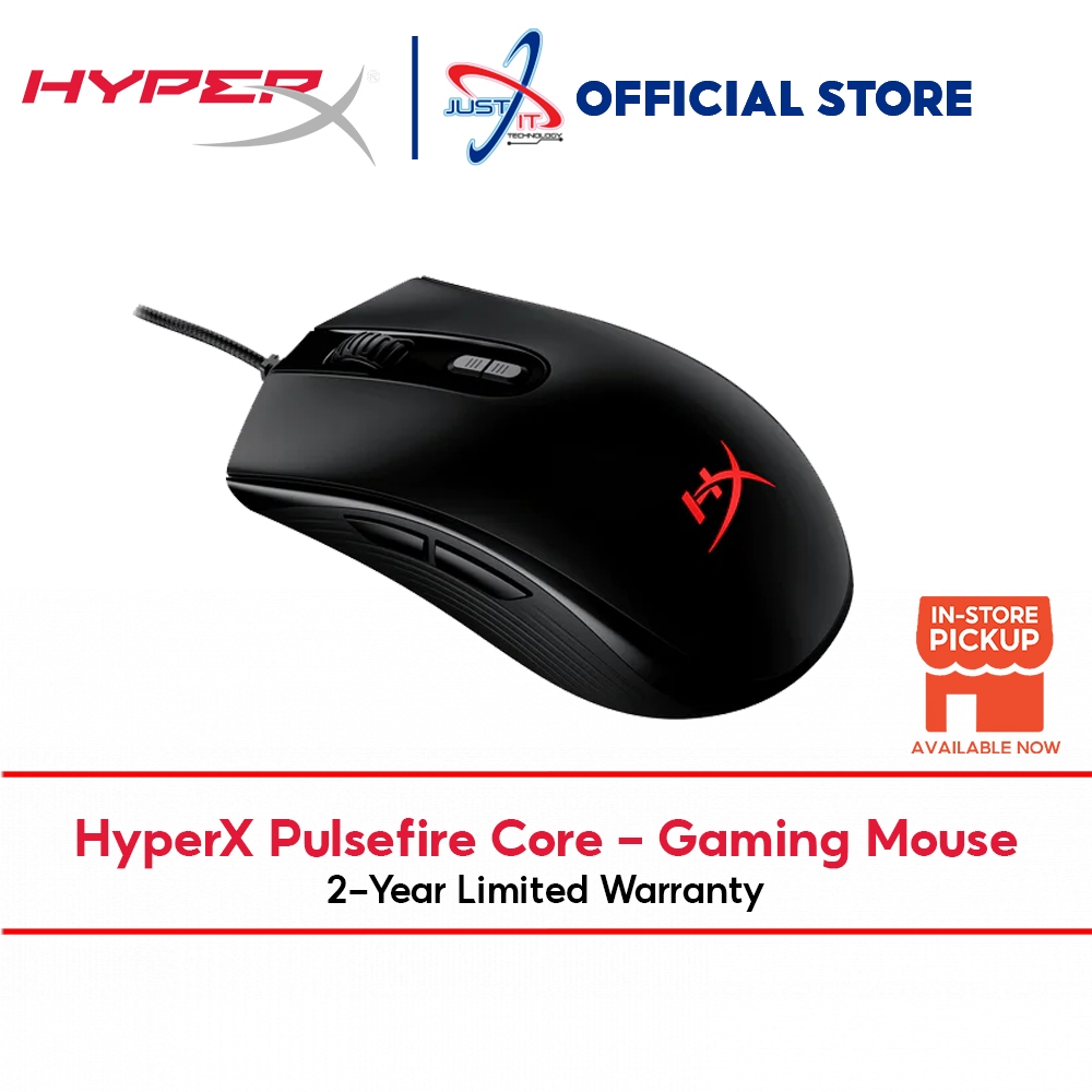 HYPERX PULSEFIRE CORE GAMING MOUSE - 4P4F8AA | Shopee Malaysia