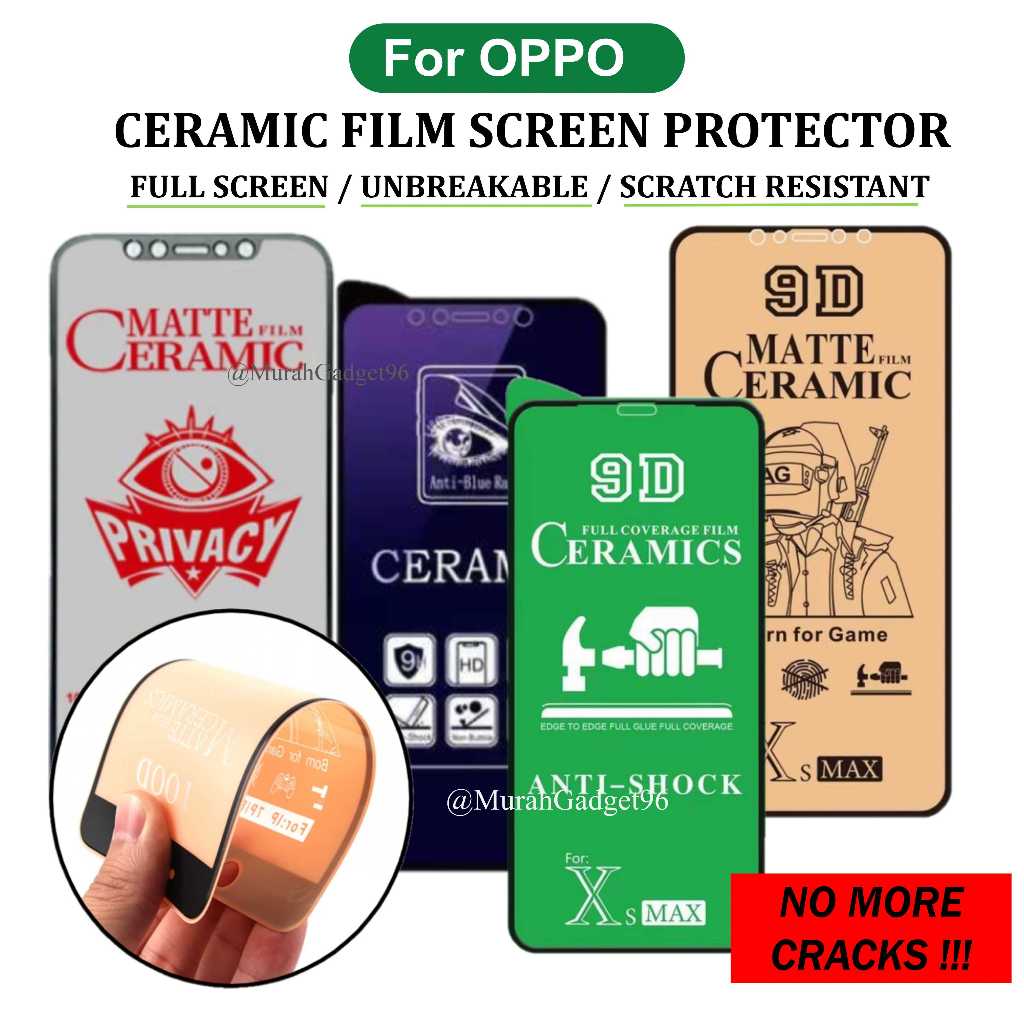 OPPO A3 PRO A3X A60 A79 A17 A96 A95 A93 A54 A15 A5S 5G Ceramic Clear ...