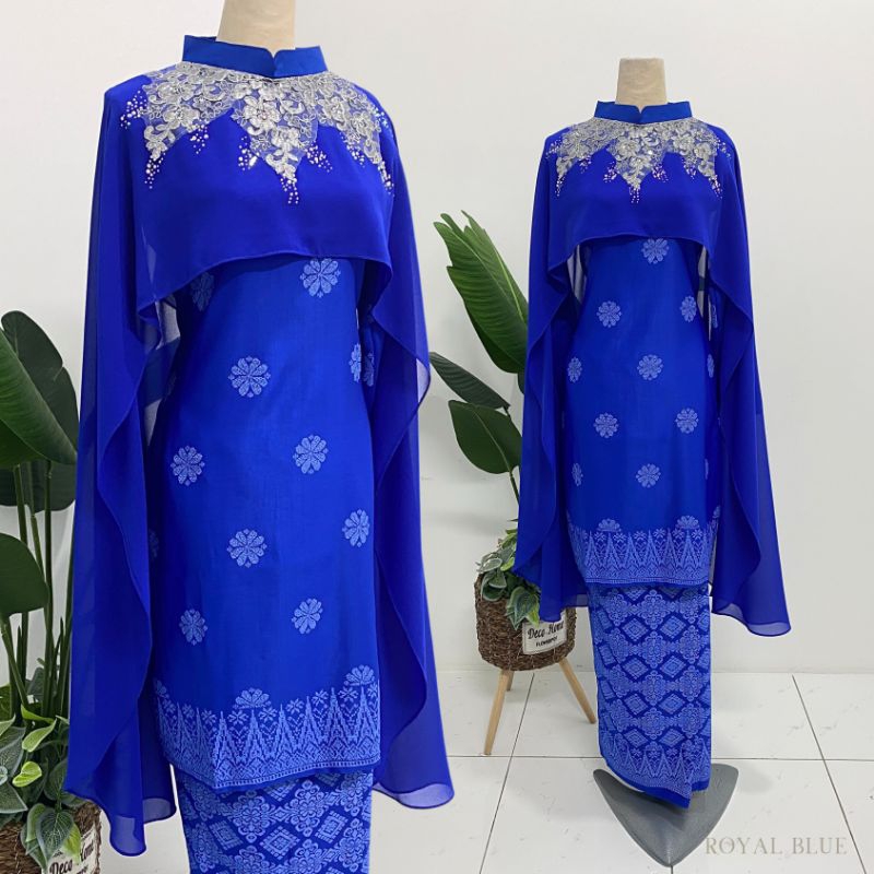 KURUNG SONGKET NEELAM 2024 | Kurung Songket | Songket Printed | Kurung ...