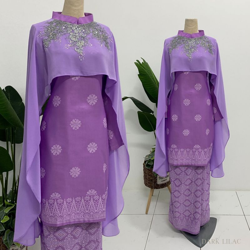 KURUNG SONGKET NEELAM 2024 | Kurung Songket | Songket Printed | Kurung ...