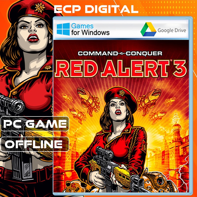 Command And Conquer Red Alert 3 / Uprising / Remastered / PC / Game ...