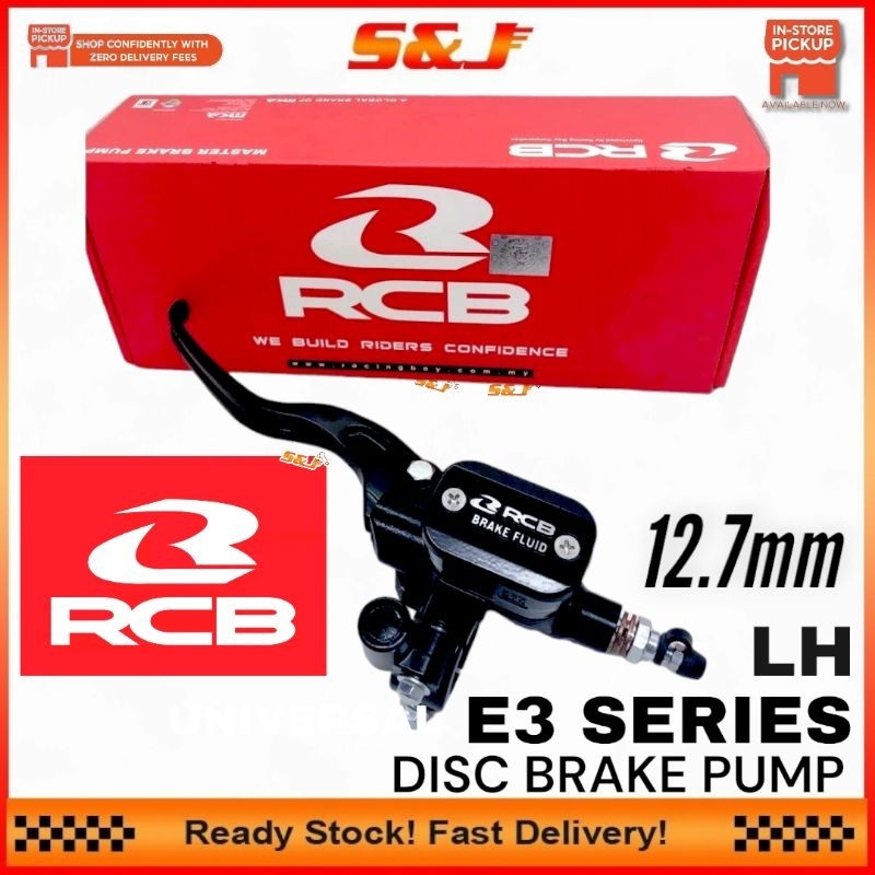RCB E3 SERIES DISC BRAKE PUMP CLUTCH LEVER SET KIRI KANAN Y15 Y15ZR Y16 Y16ZR RS150 RSX VF3I ...