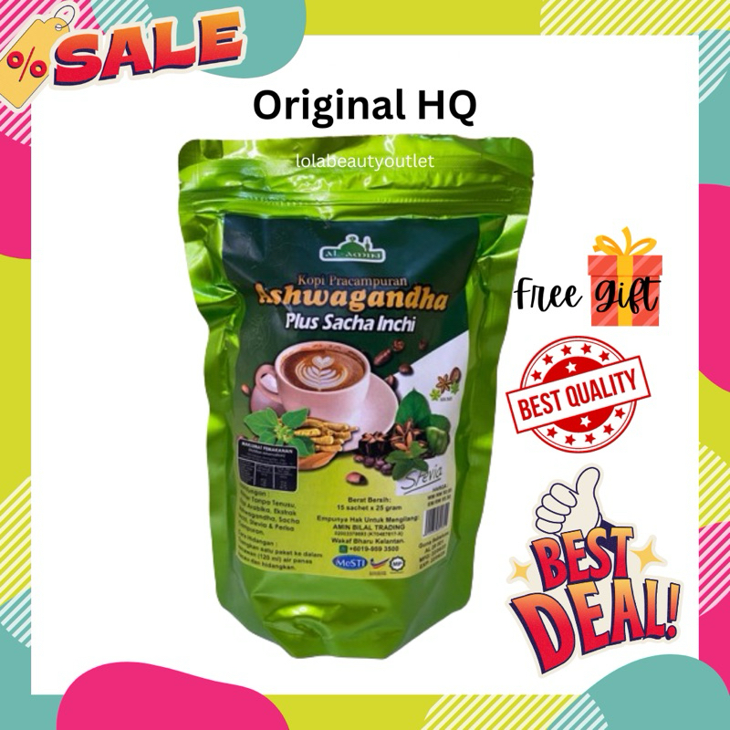 Ashwagandha Kopi Plus Sacha Inchi | Shopee Malaysia