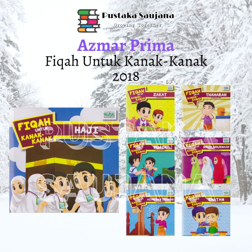[Saujana] AZAMAR PRIMA Fiqah Untuk Kanak-Kanak | Shopee Malaysia