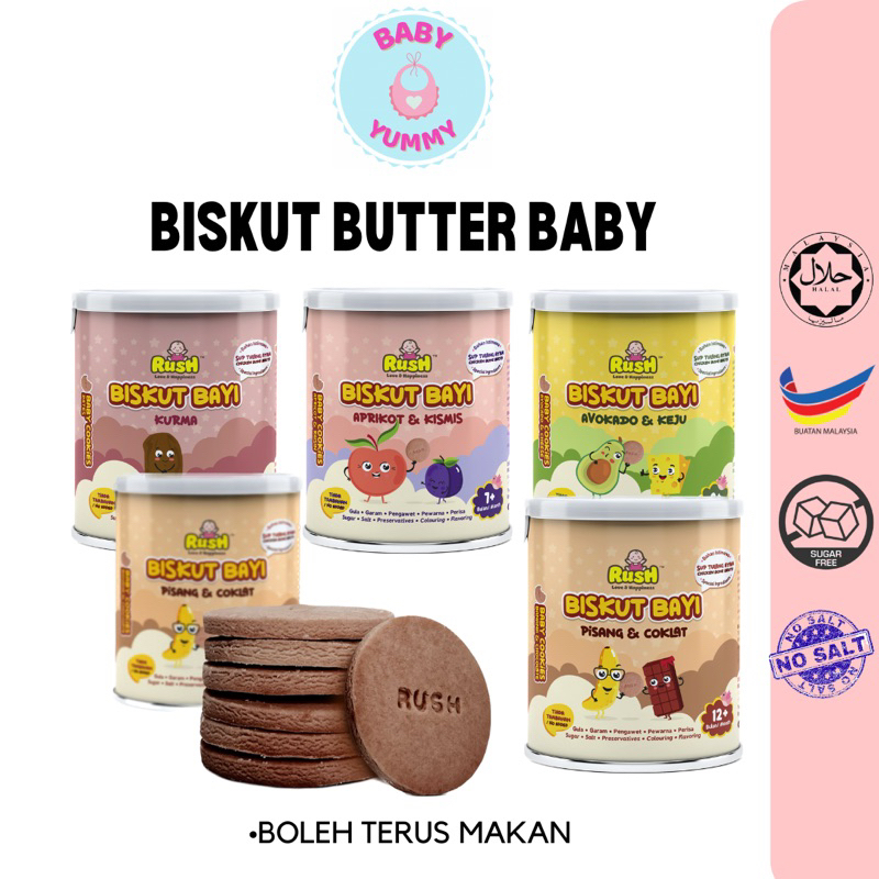 (READY STOCK) RUSH BABY BISKUT BABY MUDAH LEMBUT BONE BROTH BABY ...