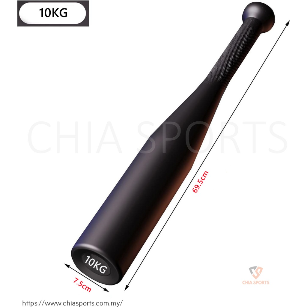 Steel Clubbell 10kg Indian Clubs Functional Training Shoulder Strength ...