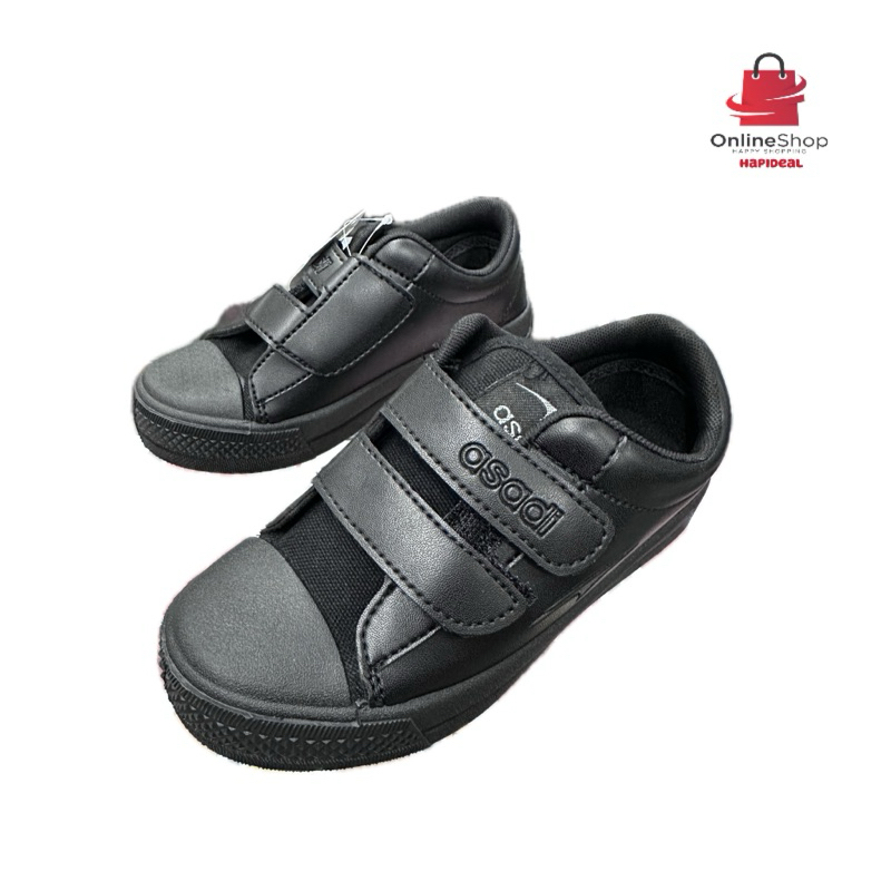 Asadi New Design Full PVC Kasut Sekolah Rendah Hitam 6571 | Shopee Malaysia