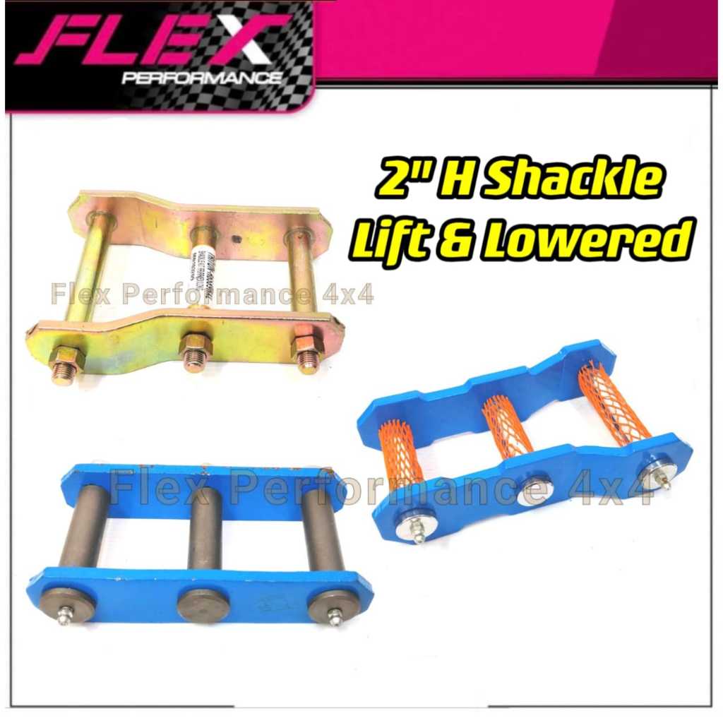 LIFT UP LOWERED 2" SPRING H SHACKLE HILUX VIGO REVO ROGUE RANGER T6 T7 ...