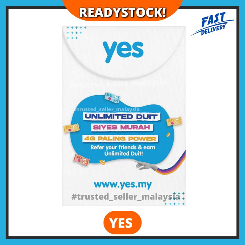 Sim YES UNLIMITED { Fast Shiping } | Shopee Malaysia