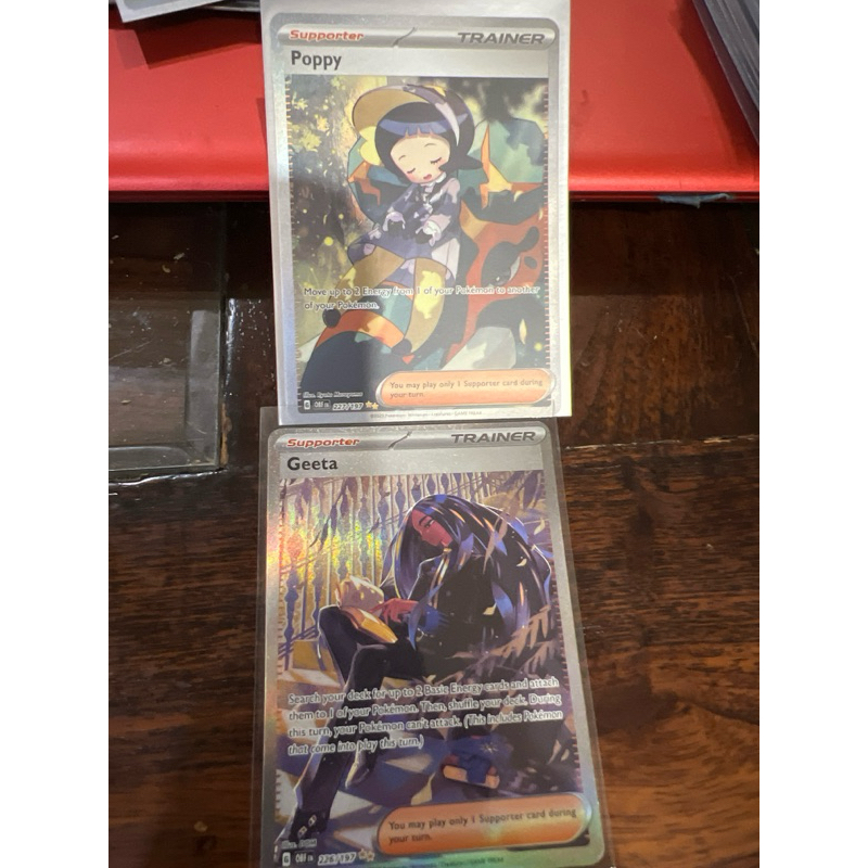 Pokemon Tcg - Poppy Geeta SIR Full art Trainer | Shopee Malaysia