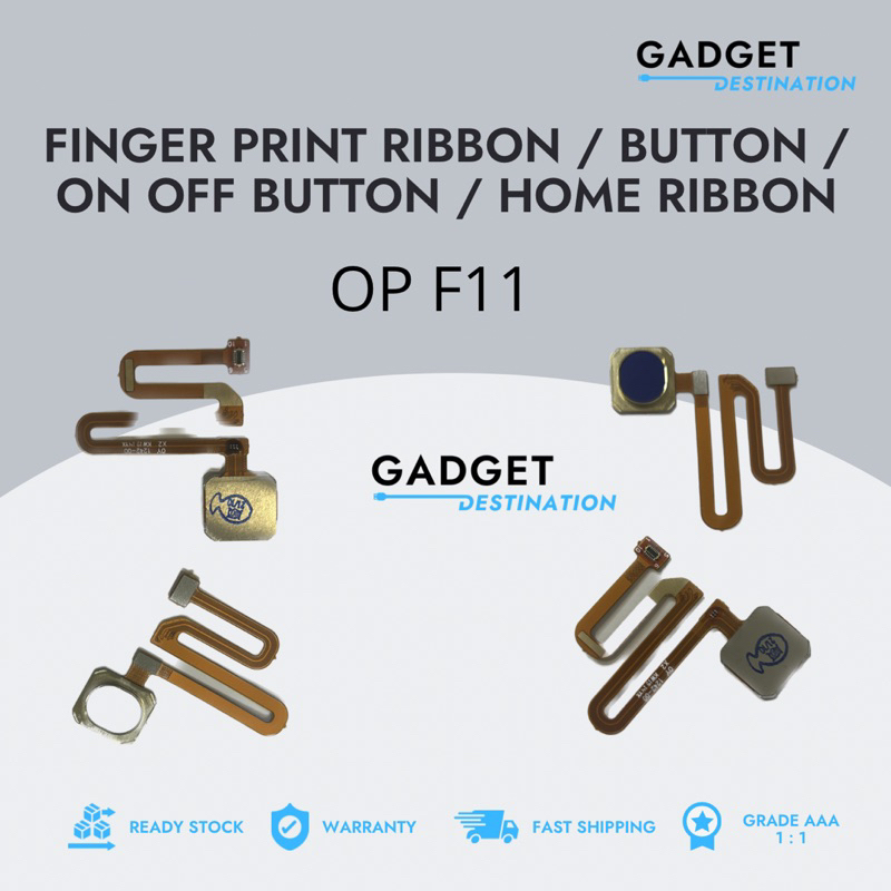 OP F11 Finger Print Ribbon / Button / On Off Button / Home Ribbon ...