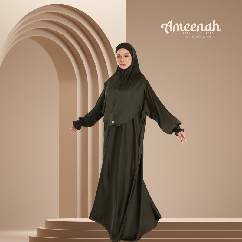 NEW COLLECTION JILBAB NUNHA - AMEENAH SET JUBAH TUDUNG & PURDAH NEELOFA ...