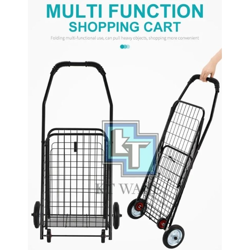 KT WARE Market trolley / multi cart shopping cart / pasar troli / troli ...