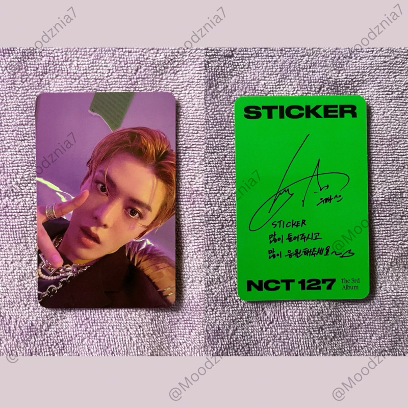 NCT 127 YUTA STICKER ALBUM | Shopee Malaysia