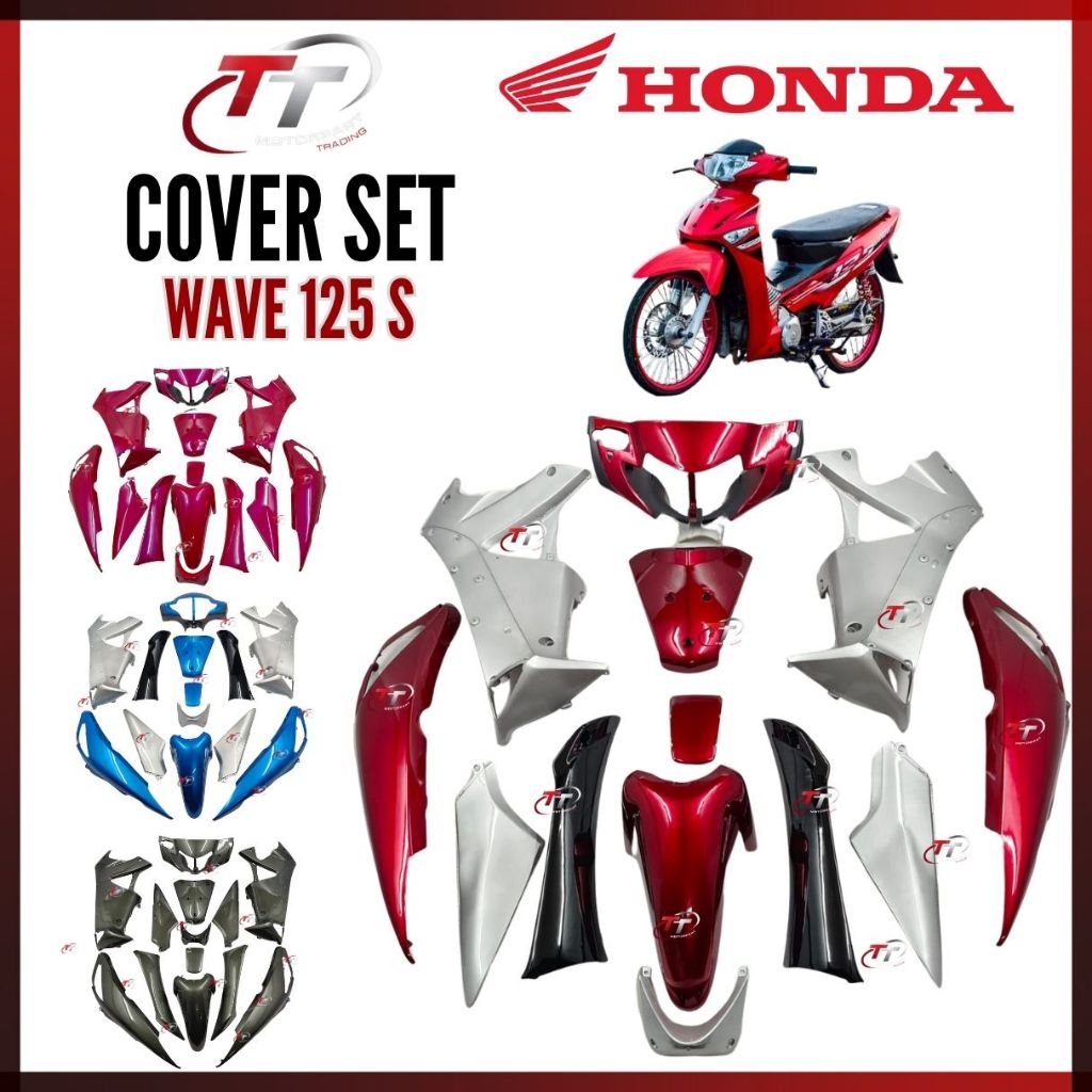 HONDA WAVE125S WAVE125 S WAVE 125 S Coverset BODY COVER SET CAVER KAVER ...