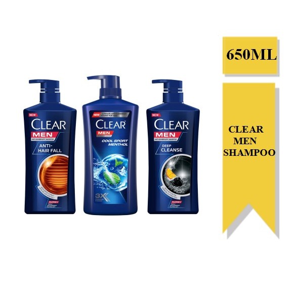 CLEAR MEN SHAMPOO 650ML | Shopee Malaysia