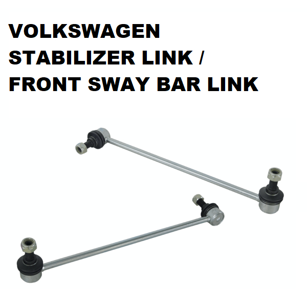 2pcs Absorber Linkage Stablilizer Link Front Sway Bar Link for Polo ...
