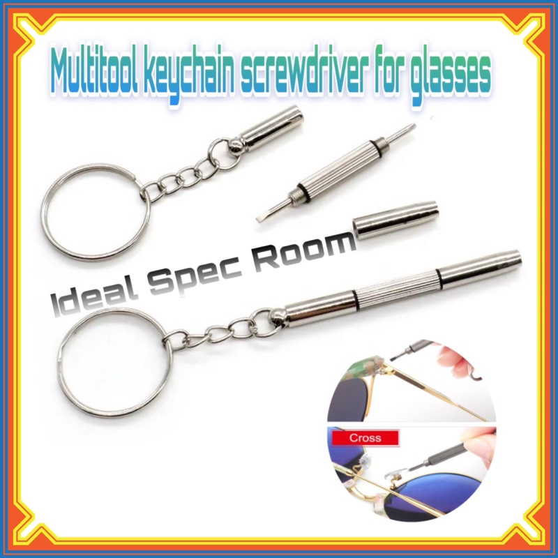 3 in 1 spectacle repair kit stainless steel screwdriver multifunction ...