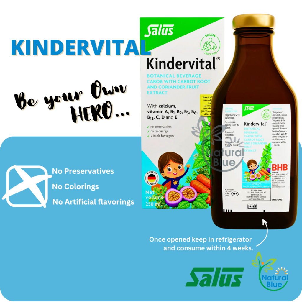 SALUS BHB Kindervital, 250ml 儿童综合维他命 | Shopee Malaysia