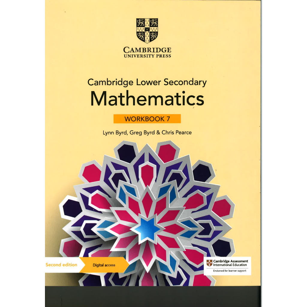 Cambridge Lower Secondary Mathematics Workbook 7 with Digital Access (1 ...