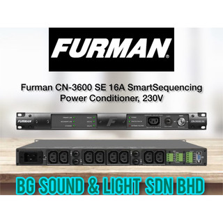 Furman CN-3600 SE 16A SmartSequencing Power Conditioner, 230V ...
