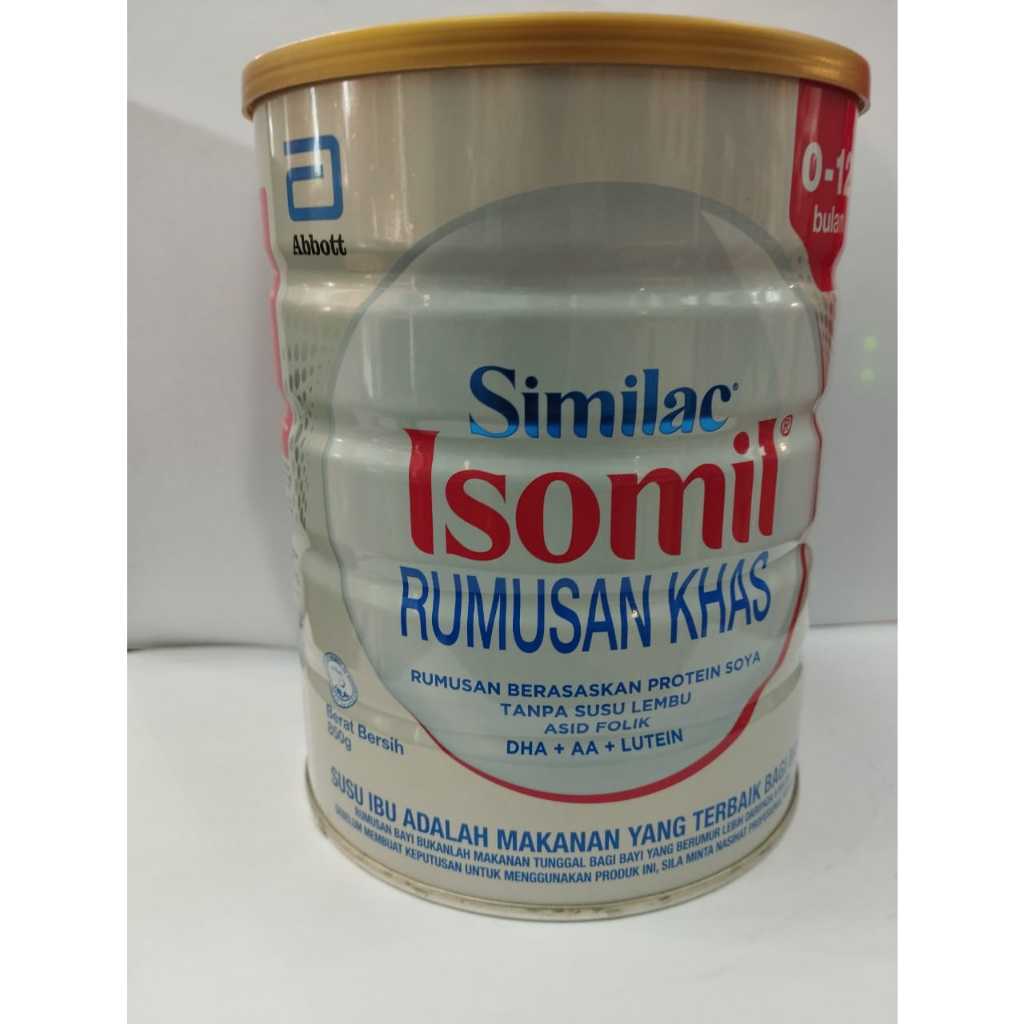 SIMILAC ISOMIL GOLD (0-12M) SOYA-LACTOSE FREE 850G | Shopee Malaysia