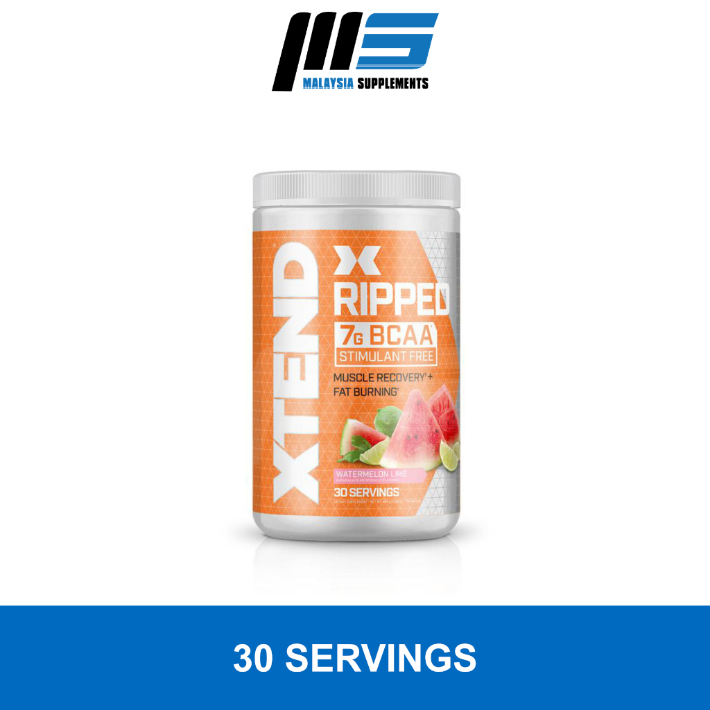 Scivation Xtend Ripped BCAAs, 30 Servings - Cutting, Energy, Amino ...