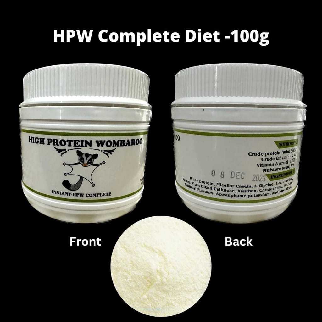 JY Hobbies Sugar glider food HPW goat milk fish snack sugar glider ...