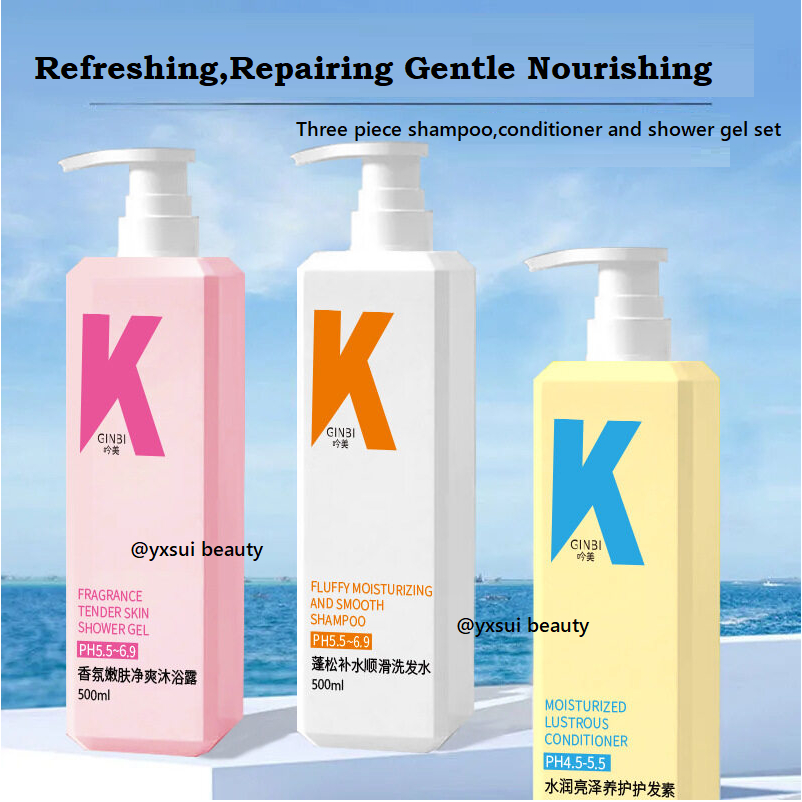 Ginbi Shampoo Amino Acid Ubat Kelemumur Kepala Syampoo Kelemumur Rambut