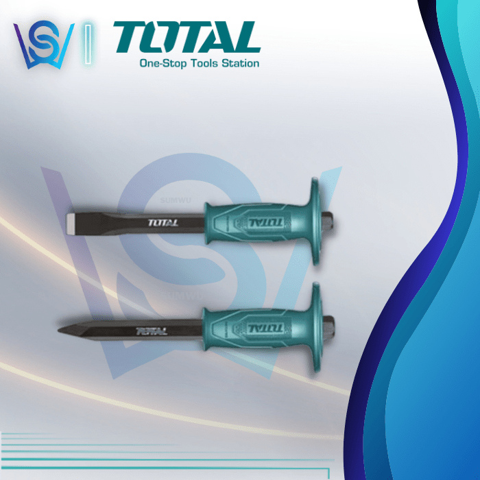 TOTAL 22MM CHISEL (COLD / CONCRETE) 冷凿带保护手柄 – THT4211026 / THT4221026 | Shopee Malaysia