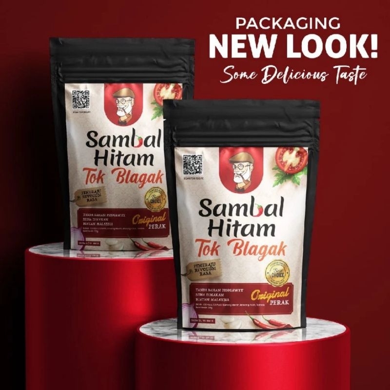 Sambal Hitam Tok Blagak *New Packaging* | Shopee Malaysia