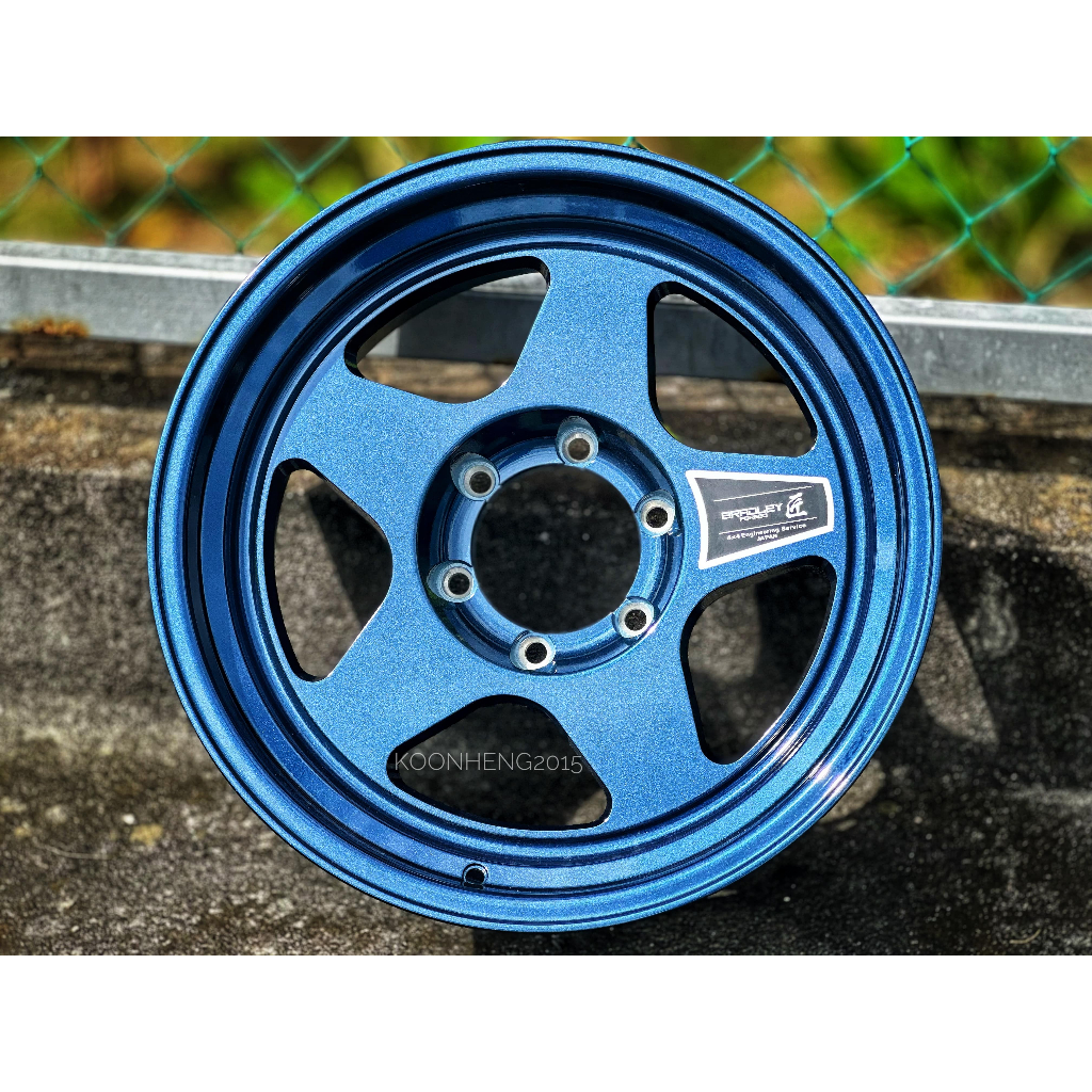 LIMITED COLOR - Metallic Blue New Sport Rim 4x4 Wheels REPLICA VELG ...