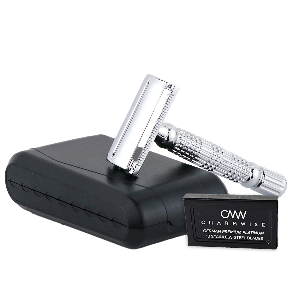 Charmwise Pisau Cukur Butterfly Double Edge Safety Razor comes with ...