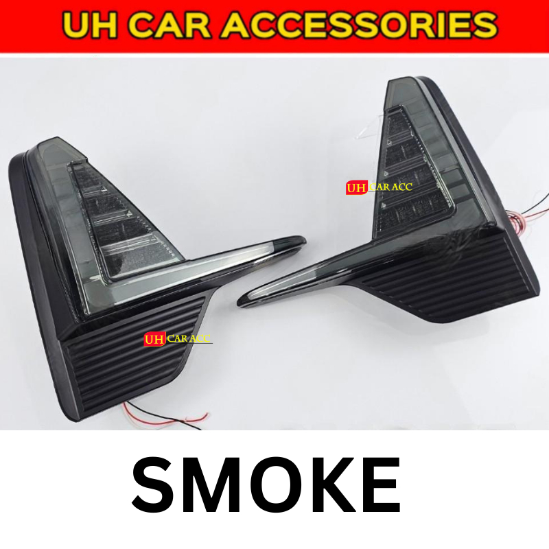 PERODUA ALZA 2022-2024 LED REAR BUMPER REFLECTOR DAYLIGHT DRL BRAKE ...