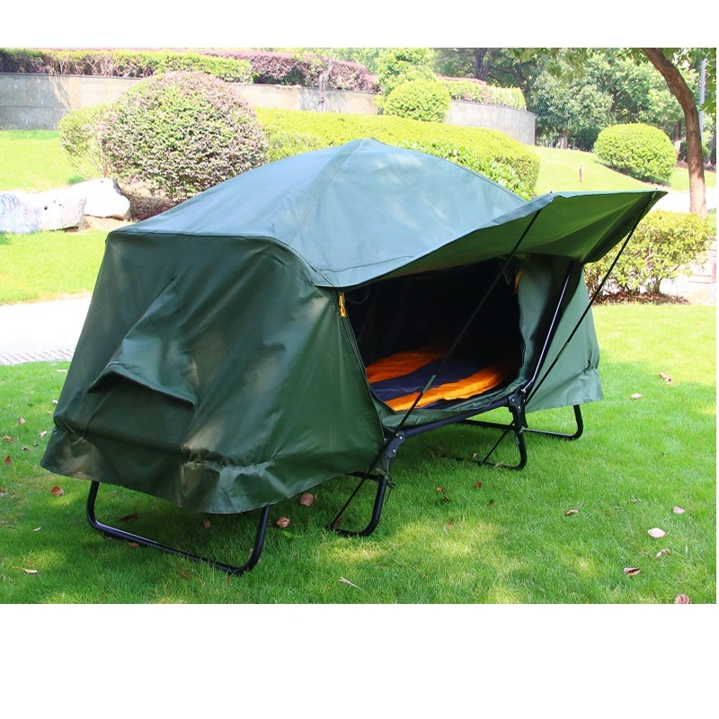 EcoSport Automatic Pick Up Tent 4 Wheels 2 Person Tent Cot Off Ground ...