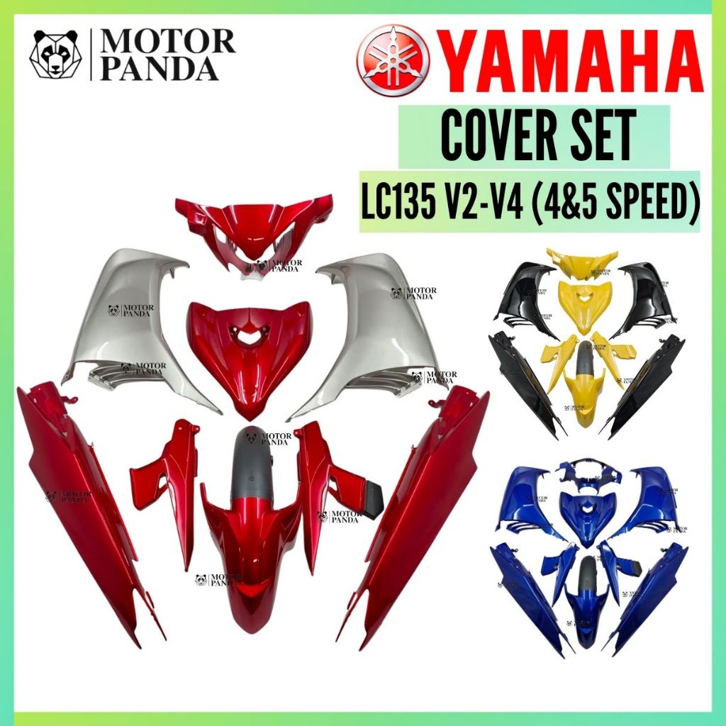 YAMAHA LC135 V2-V4 4S 5SPEED LC 135LC Cover Set Coverset Body Caver ...
