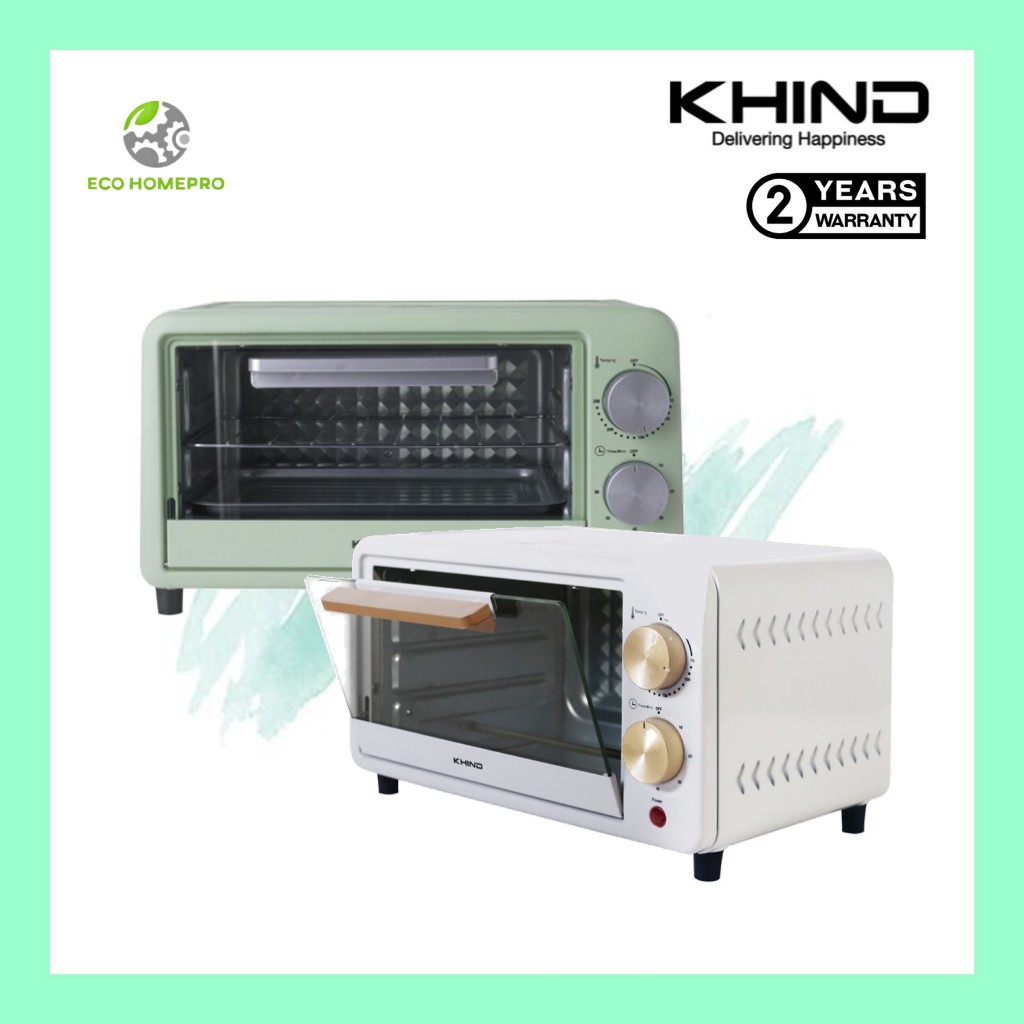 KHIND 10L Electric Toaster Oven OT10 (Green/White) | Shopee Malaysia