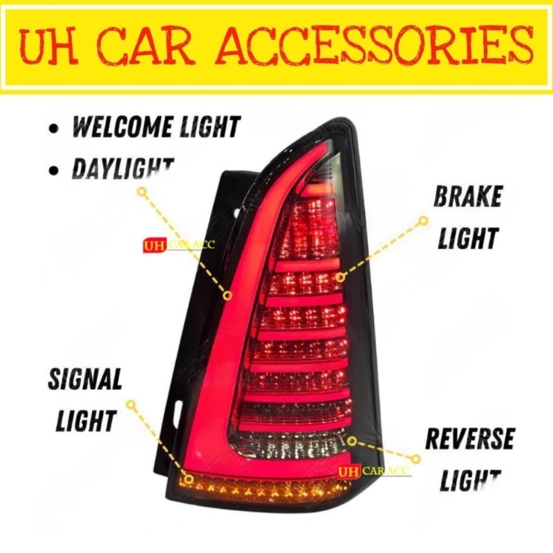 TOYOTA INNOVA 2006-2015 LED TAIL LAMP TAIL LIGHT TAILLAMP TAILLIGHT ...