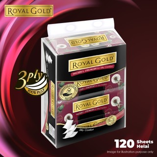 SKM Royal Gold Luxurious White Soft Pack 3PLY (120's x 4 Packets) L207 ...