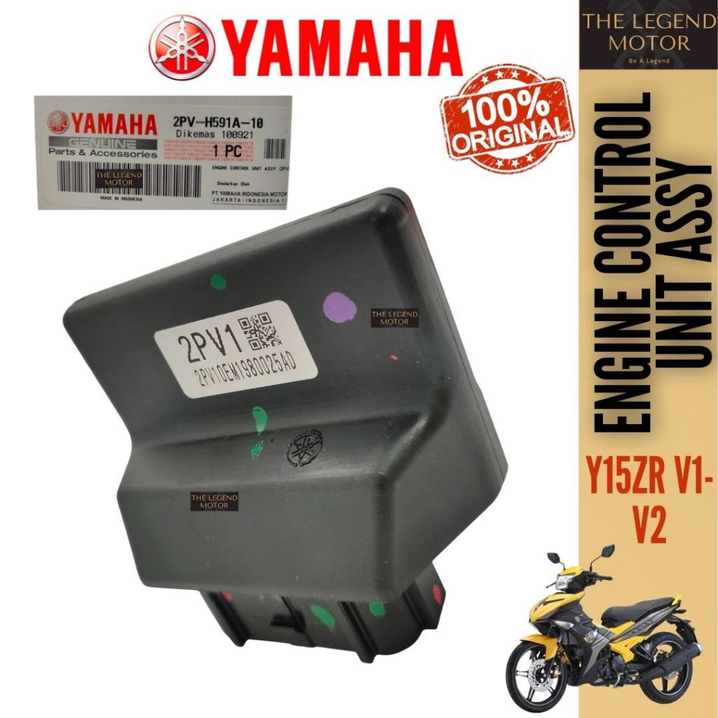 Y15ZR V1-V2 CDI Ecu Engine Control Unit E.C.U Ori 2PV-H591A-00 2PV ...