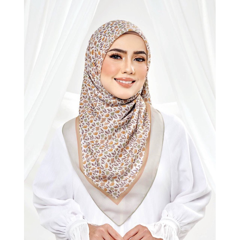 Tudung Ruffle Autumn In My Heart | Shopee Malaysia