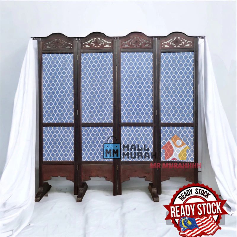 Original partition kayu pembahagi Ruang Kayu Original Wood Screen With ...