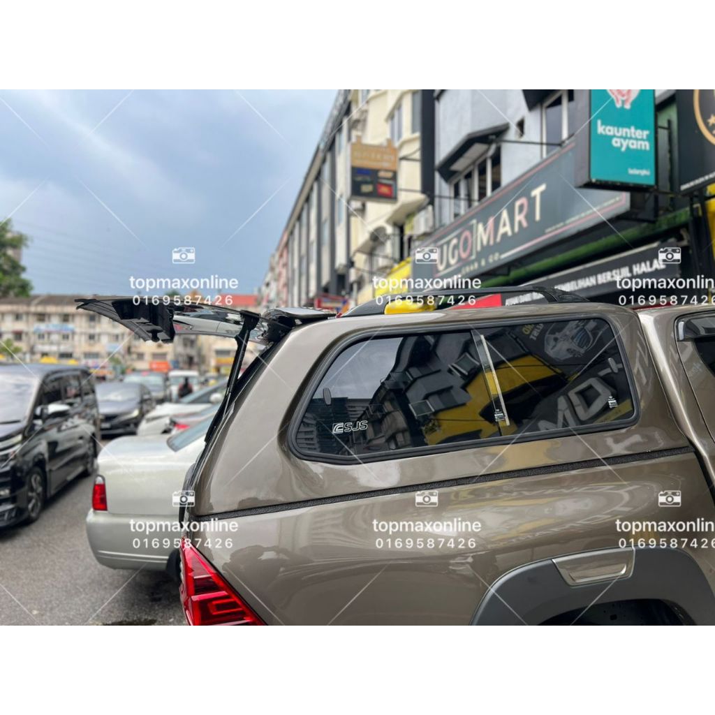 Hilux Revo 4x4 Rear boot trunk SJS Canopy sliding window(NO PAINT ...