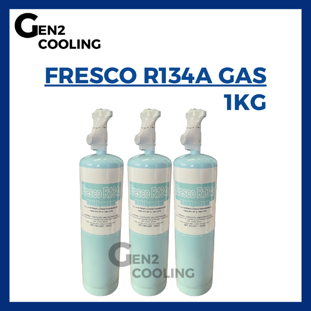 FRESCO R134A REFRIGERANT GAS 1KG SMALL SIZE (SABAH & LABUAN ONLY) | Shopee Malaysia