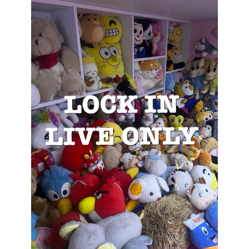 SOFT TOY BUNDLE MURAH & BERBALOI ( LOCK IN LIVE ONLY) | Shopee Malaysia