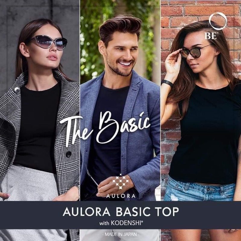 Aulora Basic Top with Kodenshi 👕 | Shopee Malaysia