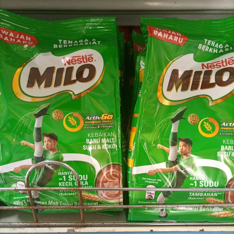 MINUMAN MALT COKLAT MILO 400G | Shopee Malaysia