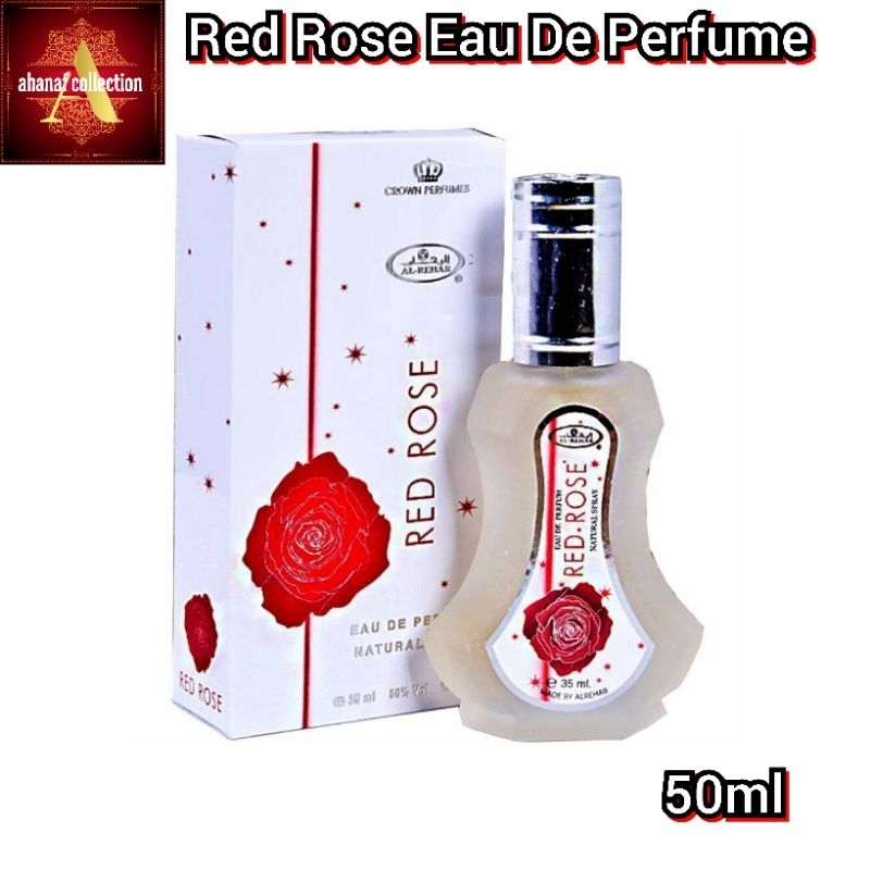 Red Rose [50ml Eau De Perfume Spray] By Al-Rehab (Crown Perfumes ...