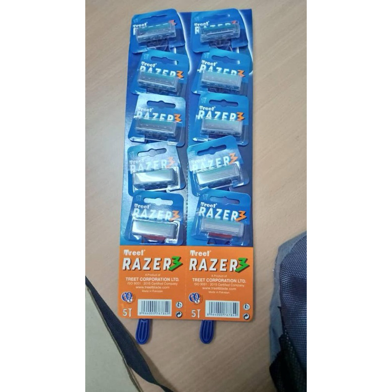 [READY STOCK] Razer 3 Triple Blade Disposable / treet Razer 3/ Pisau ...