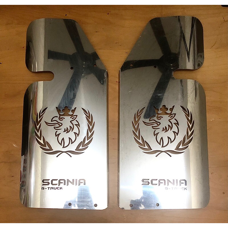 SCANIA Side Mirror Cover Stainless Steel, Side mirror Scania, Scania ...